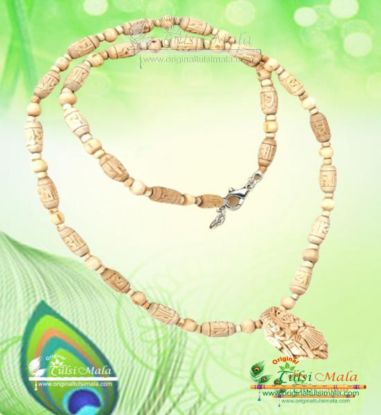 ORIGINAL TULSI MALA - Original Tulsi mala with Radha Krishna Pendant